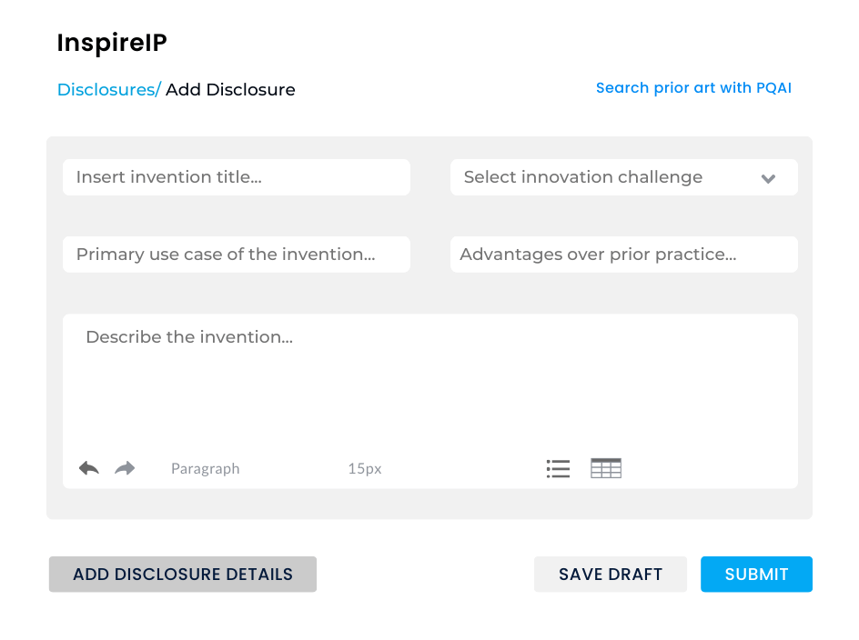 InspireIP - Idea and Innovation Management Software